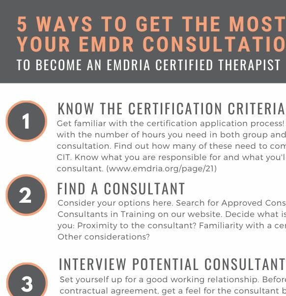 5 Ways to get the most out of your EMDR Consultation to become an ...