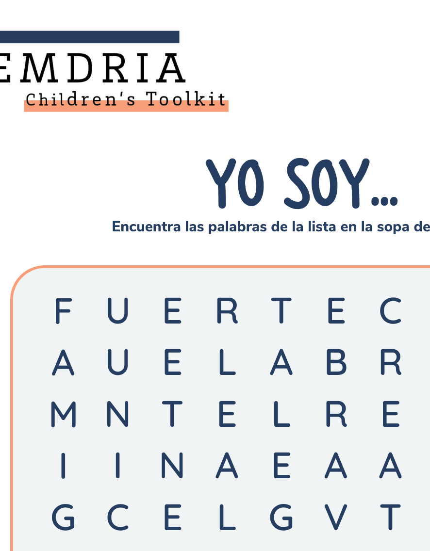 Manual de Actividades Para Niños: Búsqueda de Palabras - EMDR ...