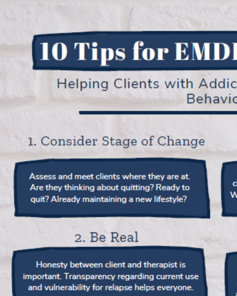 10 Tips for EMDR Therapists and Addictions - EMDR International Association
