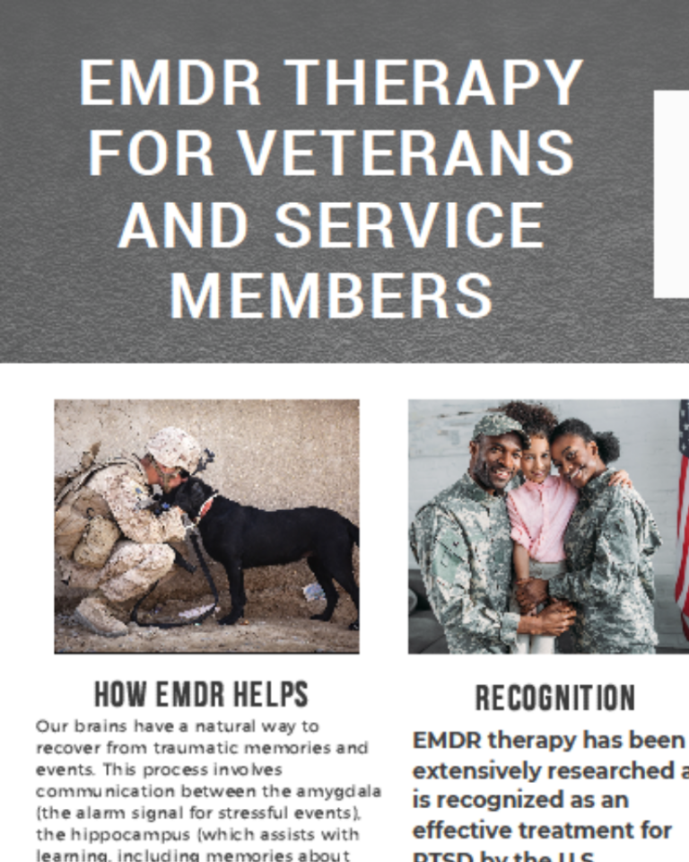 EMDR Therapy for Veterans and Service Members: Client Handout - EMDR ...