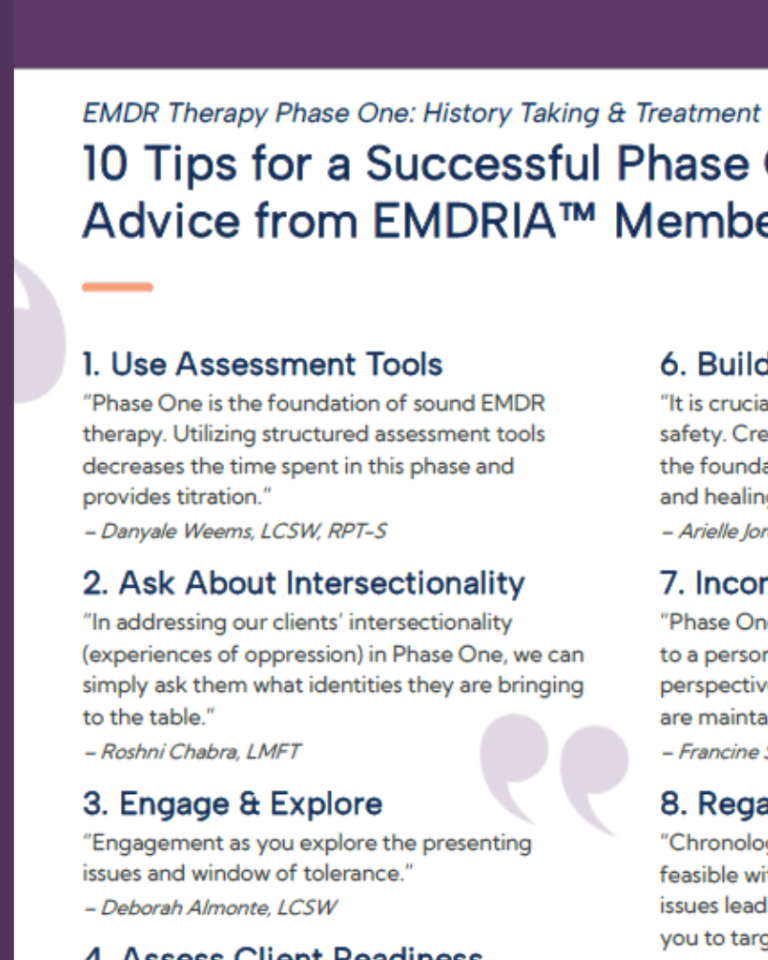 Phase 1 Archives - EMDR International Association