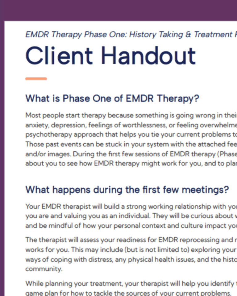Client Handout Archives - EMDR International Association